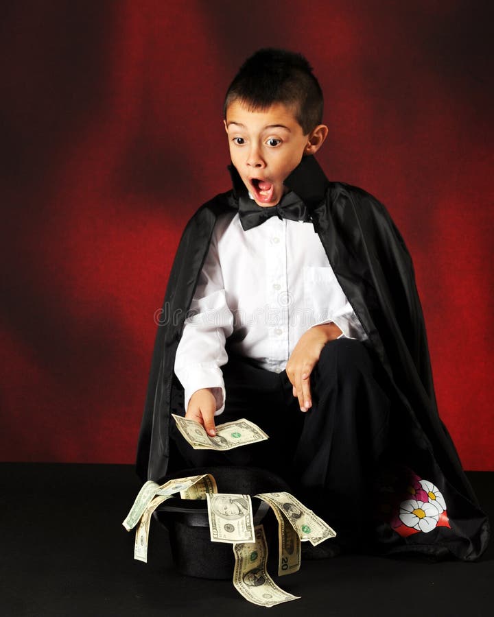 Magic Money stock photo. Image of hair, bills, magic - 19945210