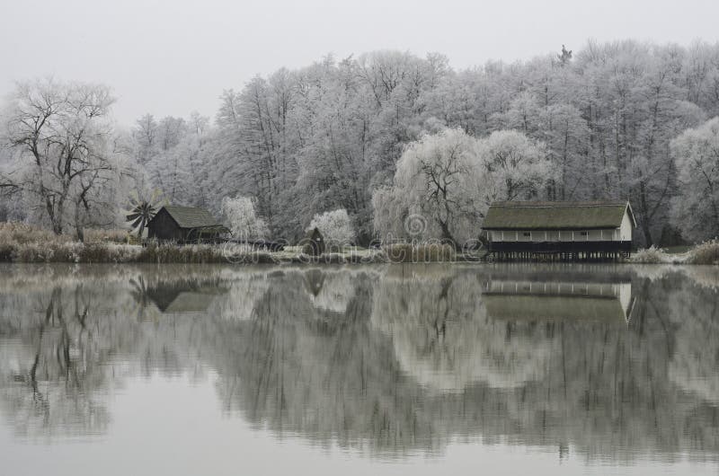 Magic morning stock photo. Image of bridge, wood, white - 54992390