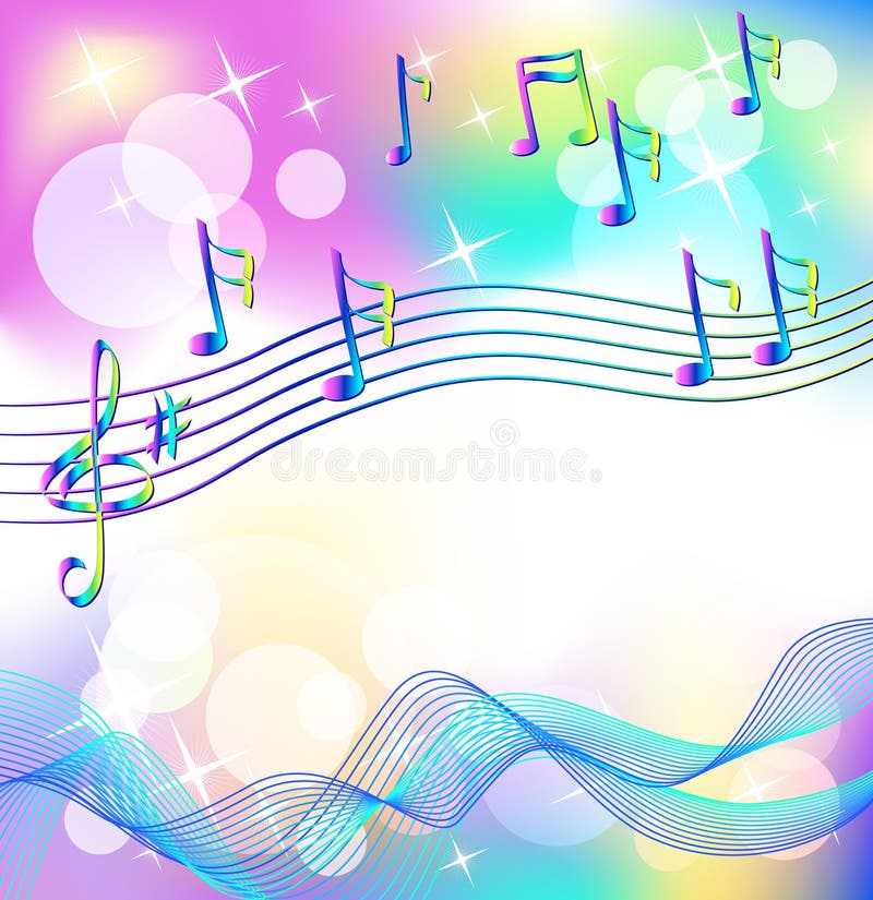 Magic music stock vector. Illustration of elegance, graphic - 15516002
