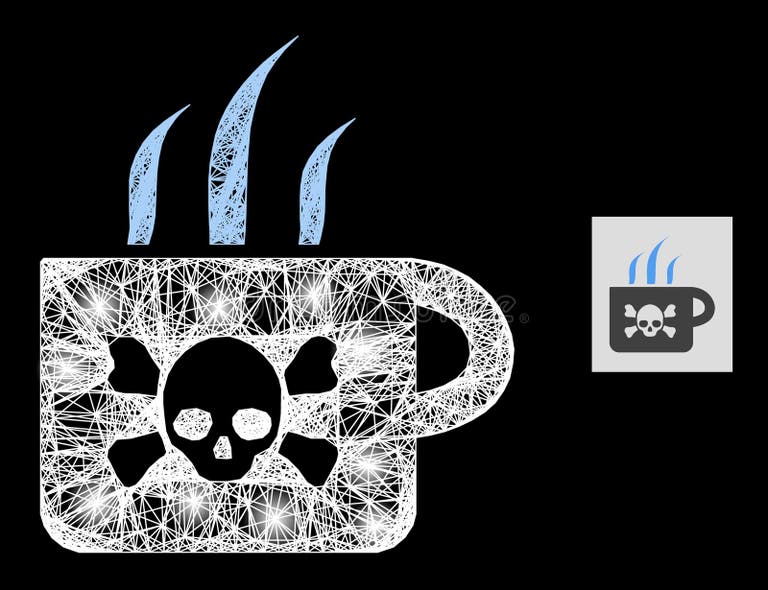 Majestic Linear Mesh Poison Tea with Light Spots Stock Vector ...