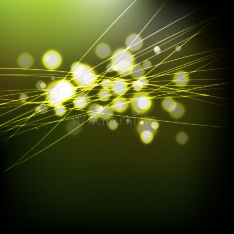 Magic Night Lights Backround Stock Vector - Illustration of flyer ...