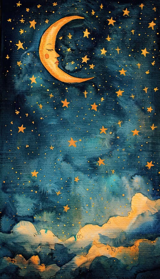 The Magic of the Night Sky: a Watercolour Incarnation of the Starry Sky ...