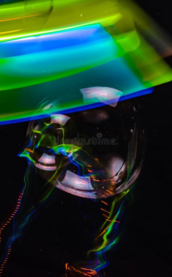 Magic Orb Dance stock photo. Image of color, creative - 137507470
