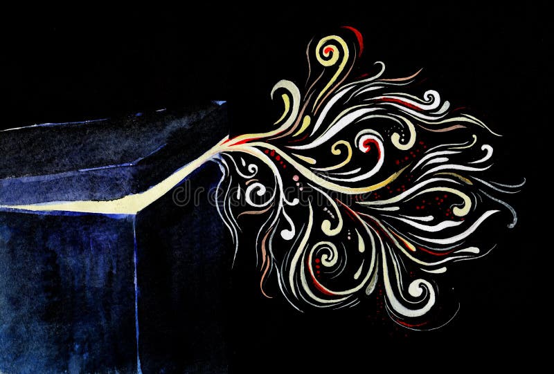 Magic stock illustration. Illustration of present, ornament - 67336643