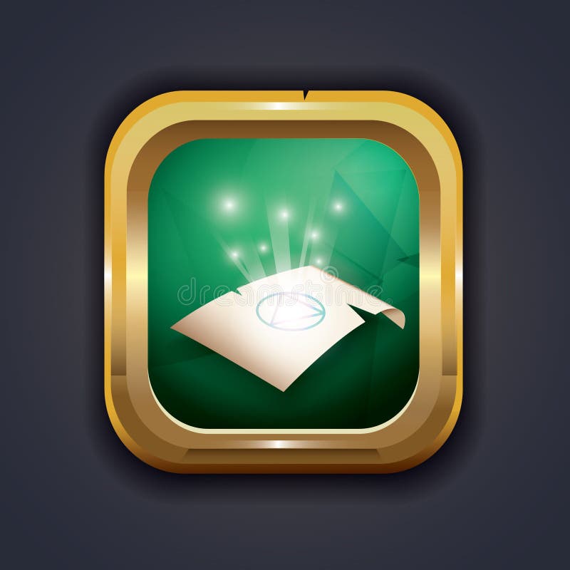 Old magic paper stock illustration. Illustration of letter - 1289114