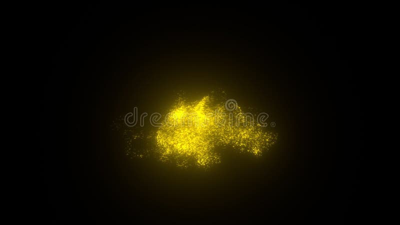 Magic Particle Sphere. Sci-fi Sphere. Magic Energy Ball. Loop Animation ...