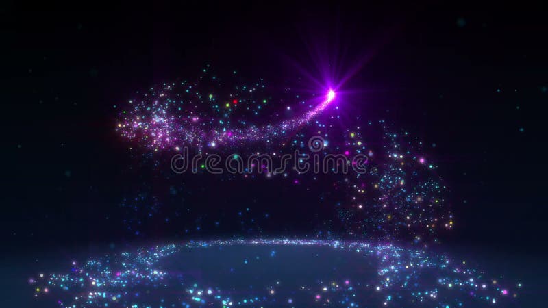 Magic Particle Sphere. Sci-fi Sphere. Magic Energy Ball. Loop Animation ...