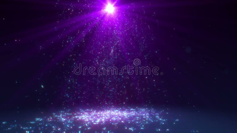 Magic particle in space stock video. Video of stars - 202198823