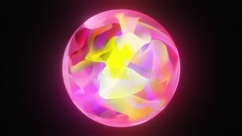 Magic Particle Sphere stock illustration. Illustration of energy ...