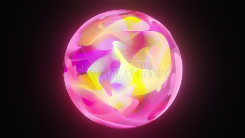 Magic Particle Sphere stock footage. Video of abstract - 302735042