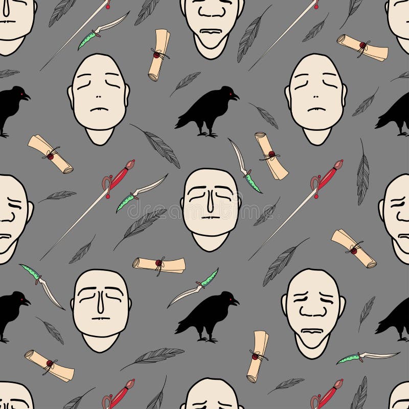 Creepy Scroll Stock Illustrations – 210 Creepy Scroll Stock ...