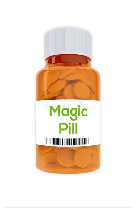 Magic Pill concept stock illustration. Illustration of lifestyle - 63381243