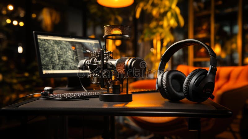 Magic of Podcasting Podcast Host and Guest Engage in a Compelling ...