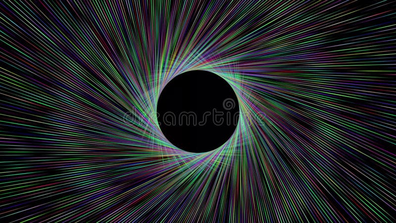 Magic Portal of Clouds, Smoke on a Green Screen. Opening Vortex Smoke ...