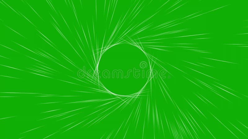 Magic Portal of Clouds, Smoke on a Green Screen. Opening Vortex Smoke ...