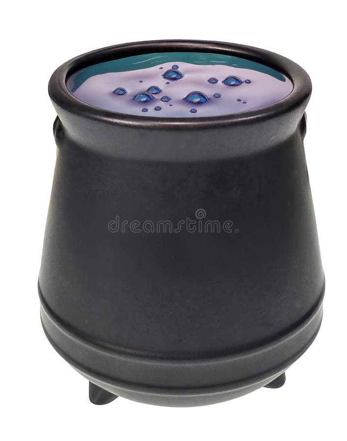 Magic Potion Cauldron stock photo. Image of bottled - 381692820