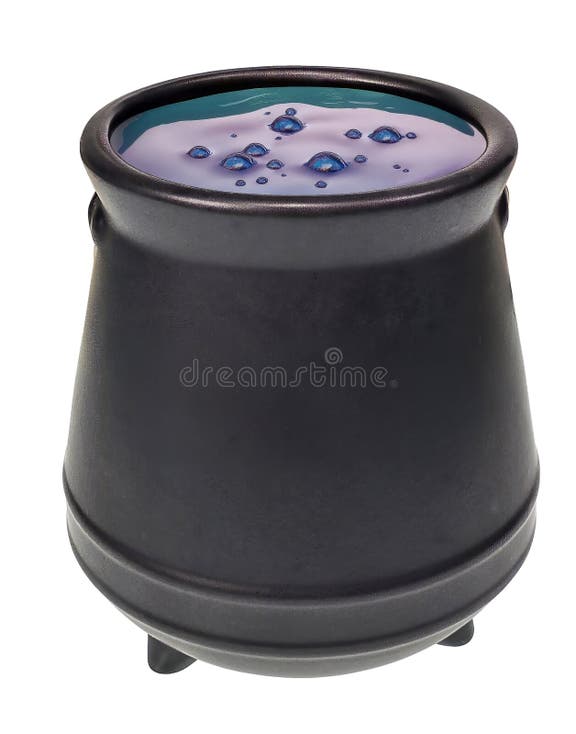 Magic Potion Cauldron stock photo. Image of bottled - 381692820