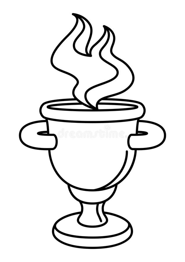 Magic Potion in Goblet Illustration. Witchcraft Alchemy Mystery Element ...