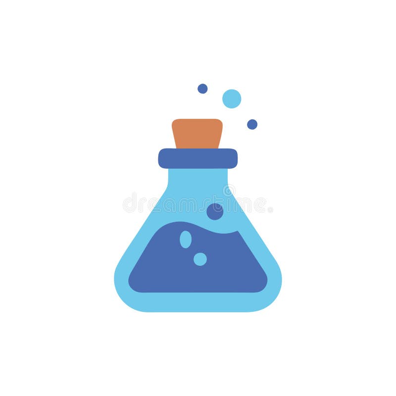 Magic Potion Icon for Wizardry Themes Stock Illustration - Illustration ...