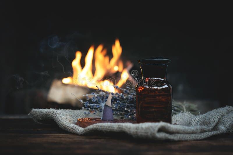 Magic potion. stock image. Image of alternative, branch - 147258561