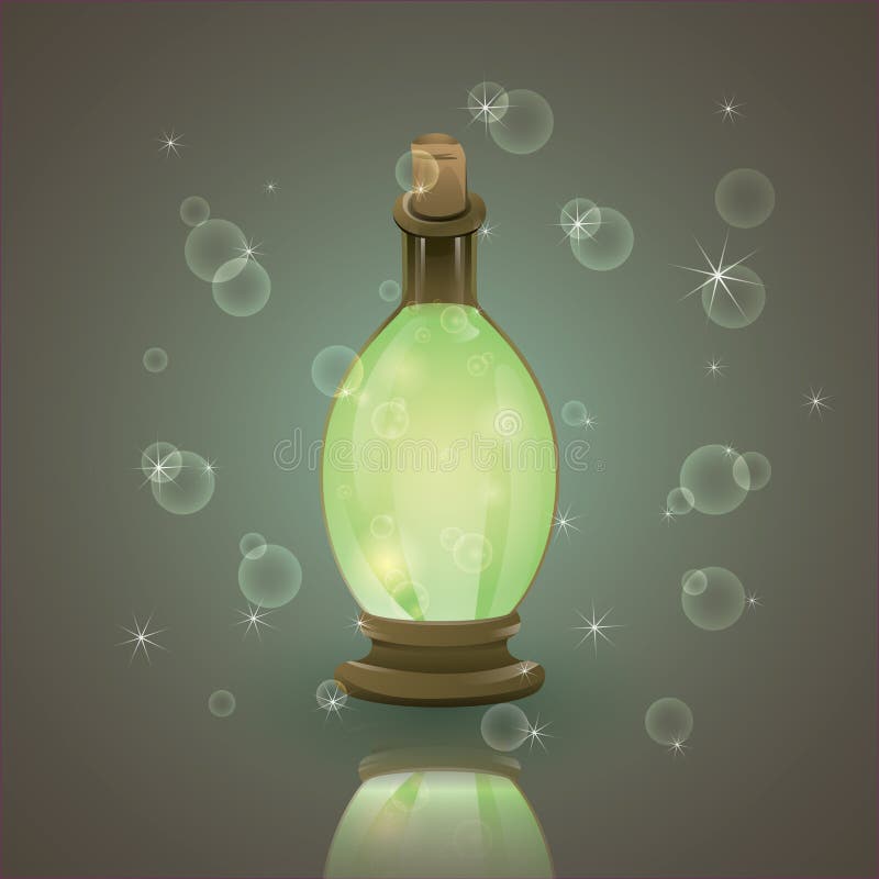 Magic Potion. Vector Illustration Decorative Design Stock Vector ...