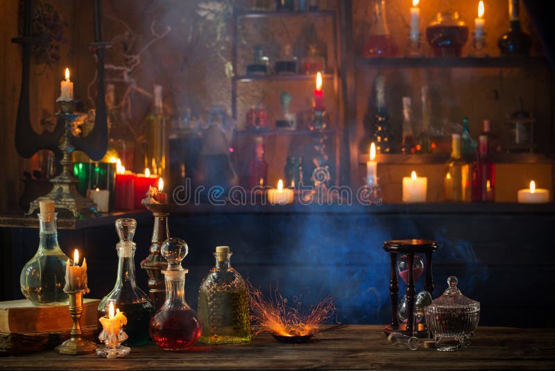 Magic Bottles 1 Stock Photos - Download 1,335 Royalty Free Photos