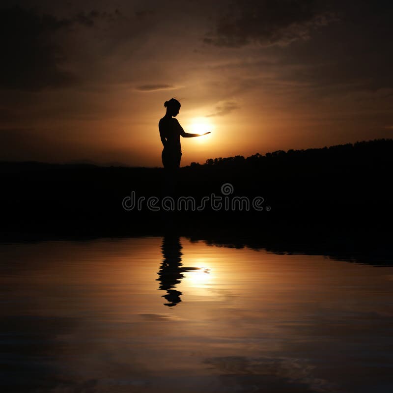 Magic power stock image. Image of beautiful, beauty, emotion - 818639