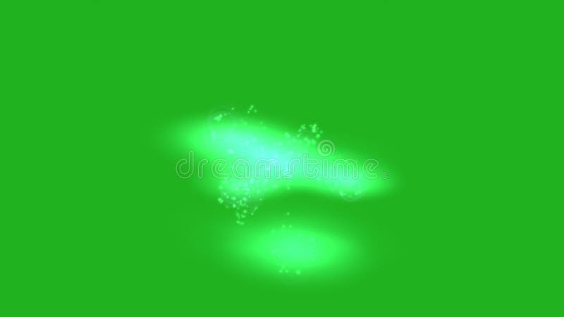 Magic Power Green Screen Motion Graphics Stock Video - Video of green ...