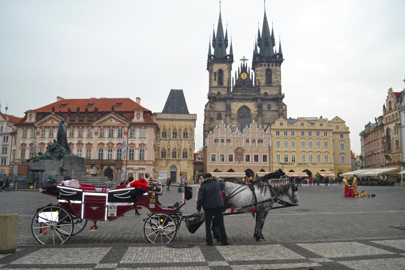 Magic Prague editorial image. Image of coach, carriage - 46772365