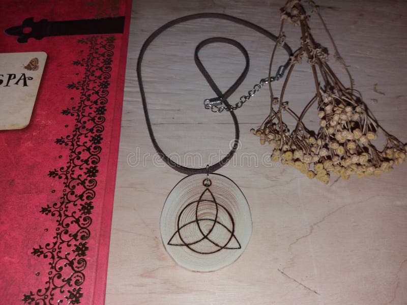 Magic Protective Pendants for Witches and Magicians Stock Photo - Image ...