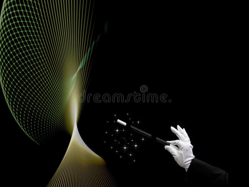 Magic Representation by Computer Generated Colorfull Lines on Black ...