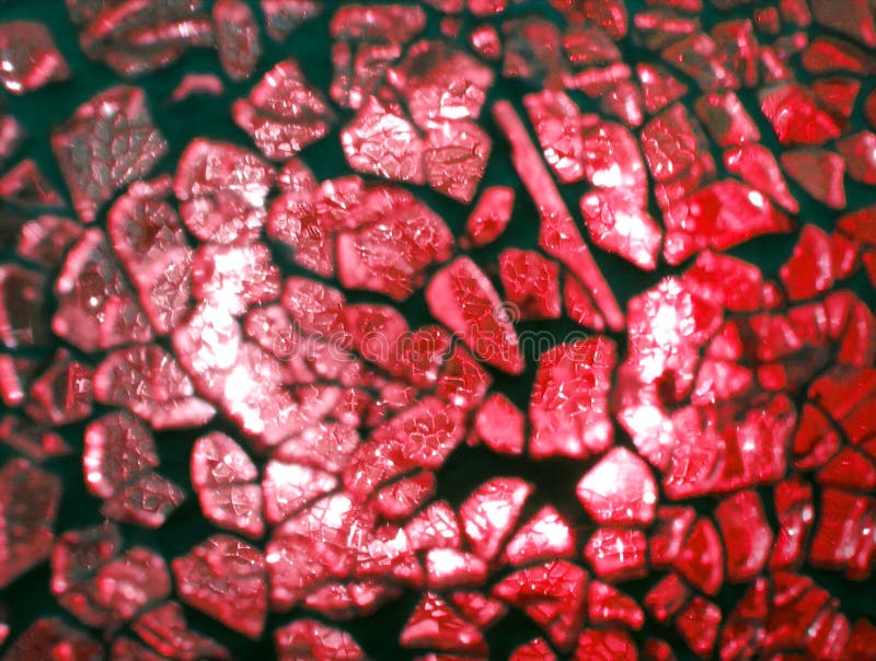 Magic Ruby Broken Glass Background Stock Photo - Image of vitrage ...