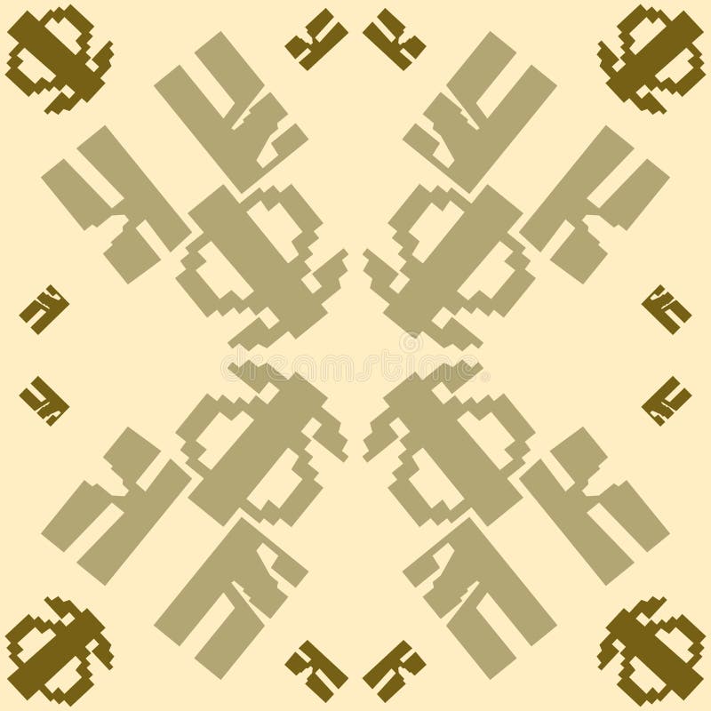 Magic Runes Mystical Geometry Sign Alchemy Mystical Symbol Stock ...