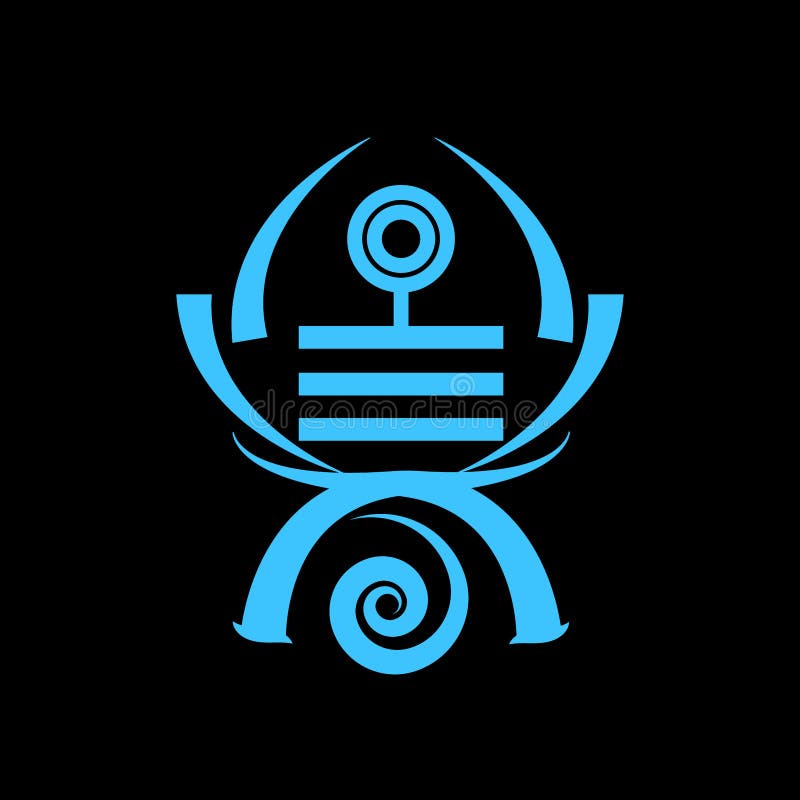 Magic Runes Mystical Geometry Sign Alchemy Mystical Symbol Stock ...