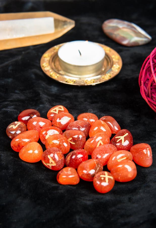 Magic runes of stone stock image. Image of celtic, alphabet - 105407303