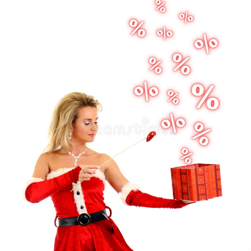 Magic sale stock image. Image of beautiful, gift, model - 7174727