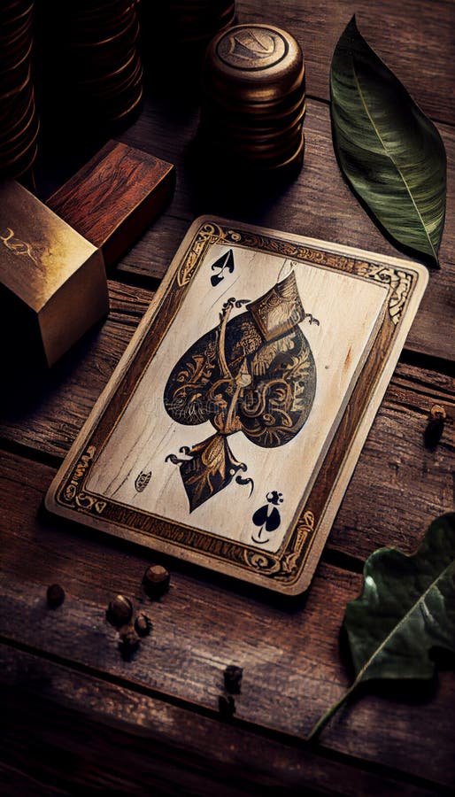 Magic Scene, Mystical Atmosphere, View of Tarot Card on the Table ...