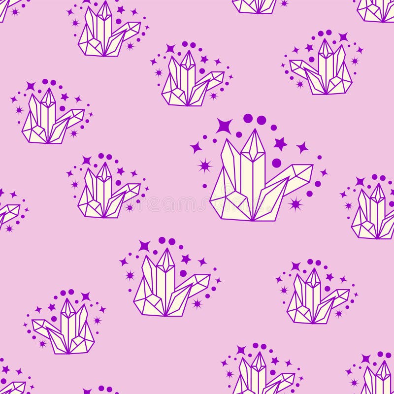 Magic Seamless Pattern with Constellations, Sun, Moon, Magic Eyes ...