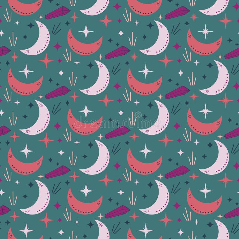 Stylized Moons Stock Illustrations – 108 Stylized Moons Stock ...