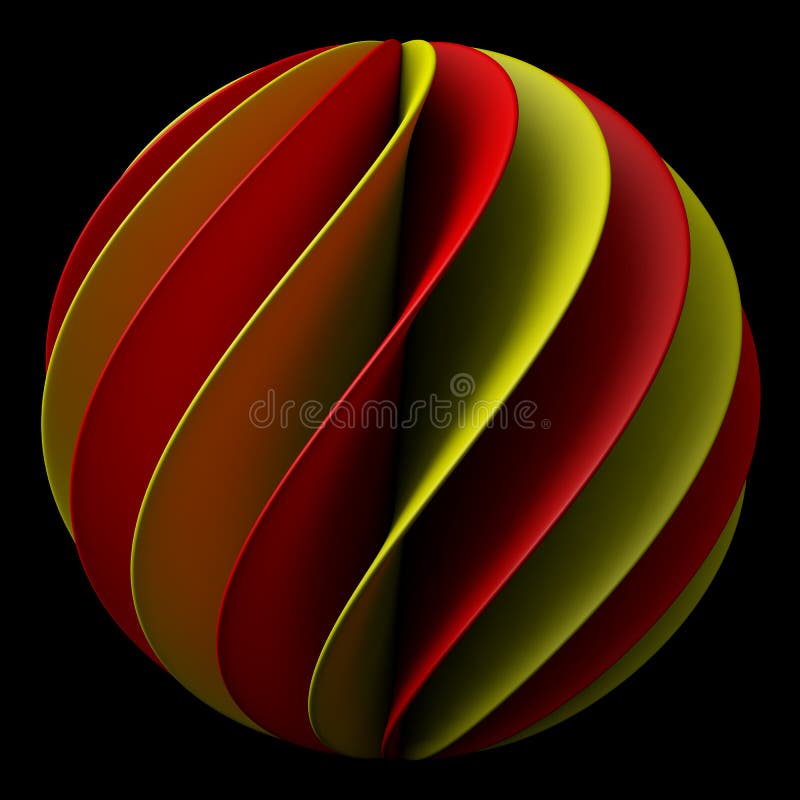 Magic shapes stock illustration. Illustration of twisted - 36601913