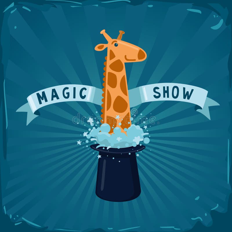Magic Show, Tricks Performance, Circus Background Banner Vector ...