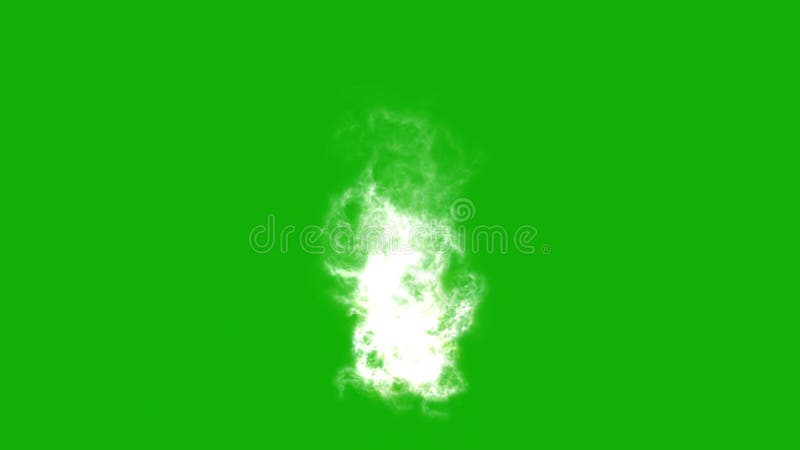 Magic Smoke Green Screen Motion Graphics Stock Video - Video of burning ...