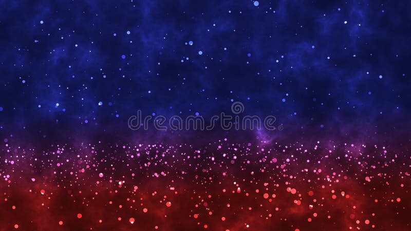Magic Snow. Abstract Motion Background Animation Shining Particles ...