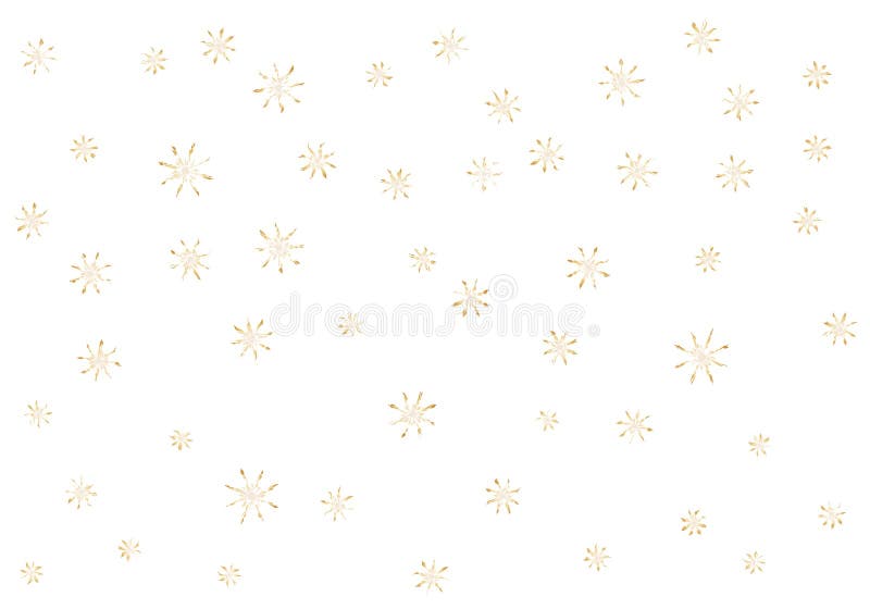 Magic Snowflakes Vector Design Stock Vector - Illustration of confetti ...