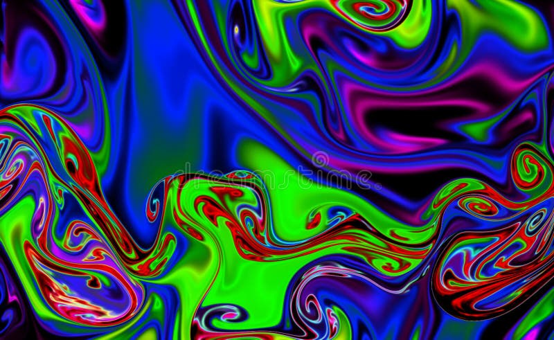 Fluid Space Abstract Background. Magic Texture. Use for Design. Stock ...