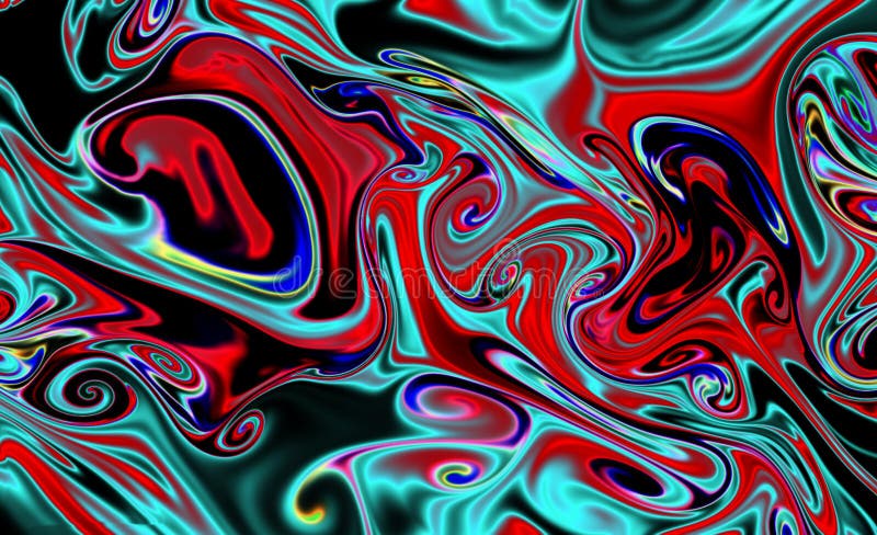 Fluid Space Abstract Background. Magic Texture. Use for Design. Stock ...