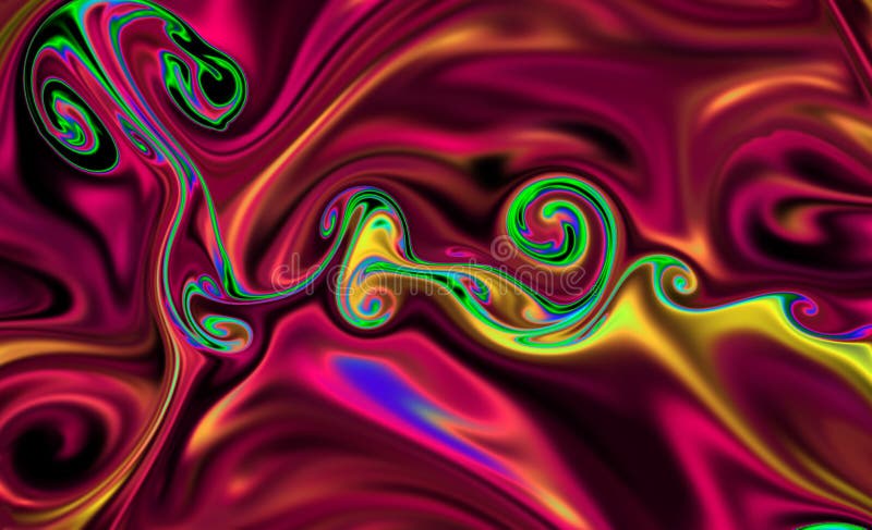 Fluid Space Abstract Background. Magic Texture. Use for Design. Stock ...