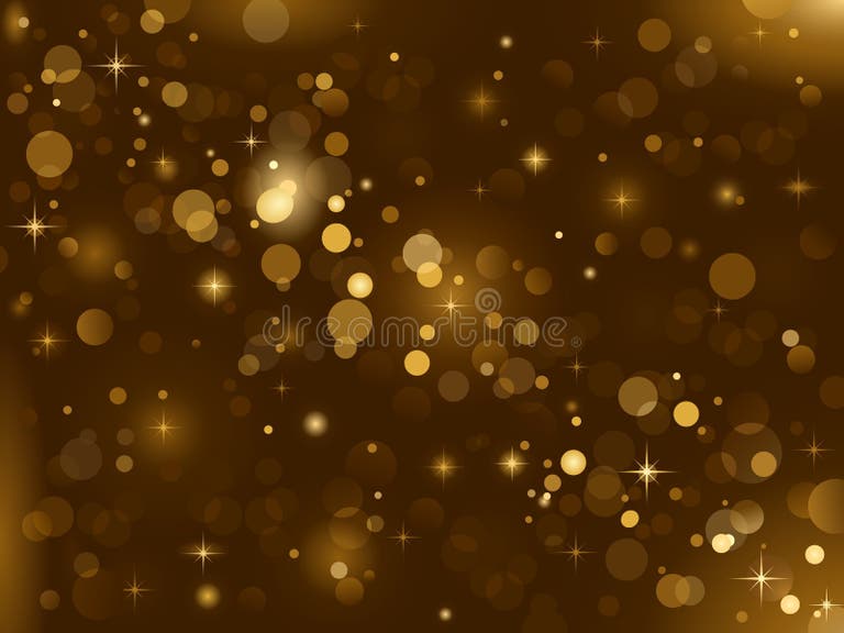 Magic Sparkle, Light Dots; Vector Bokeh Effect Stock Vector ...