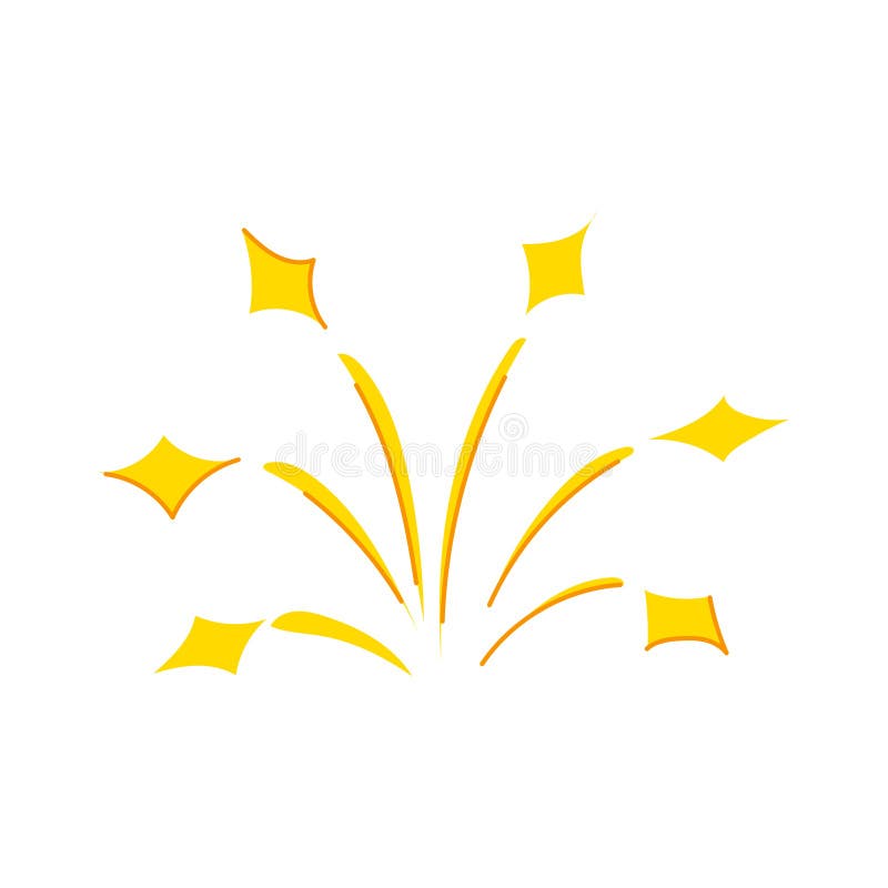 Magic Sparkles Cartoon Vector Illustration Stock Vector - Illustration ...