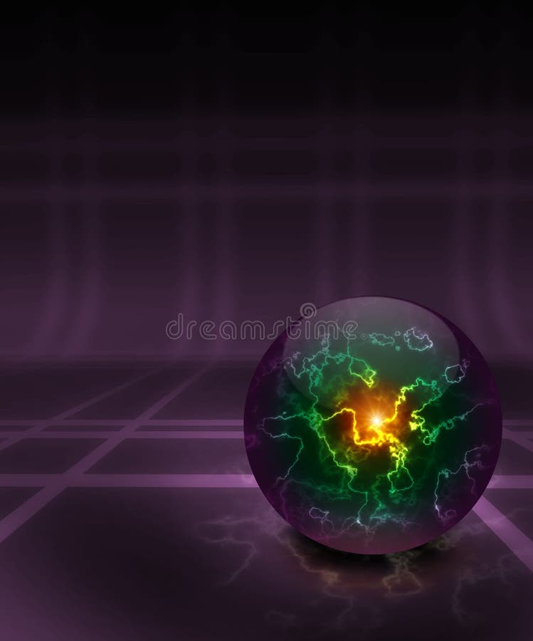 Magic Sphere for Predictions Stock Vector - Illustration of glass ...